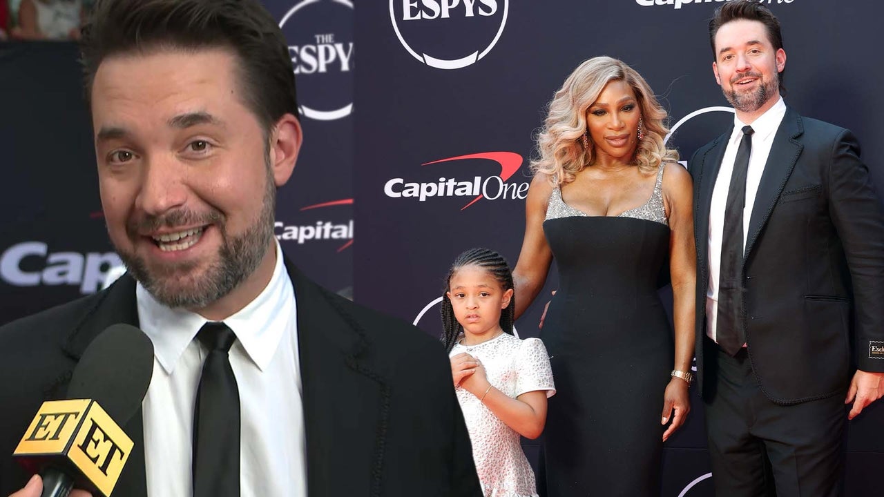 Proud Papa Alexis Ohanian Brings Olympia as His Date to Cheer on Serena ...