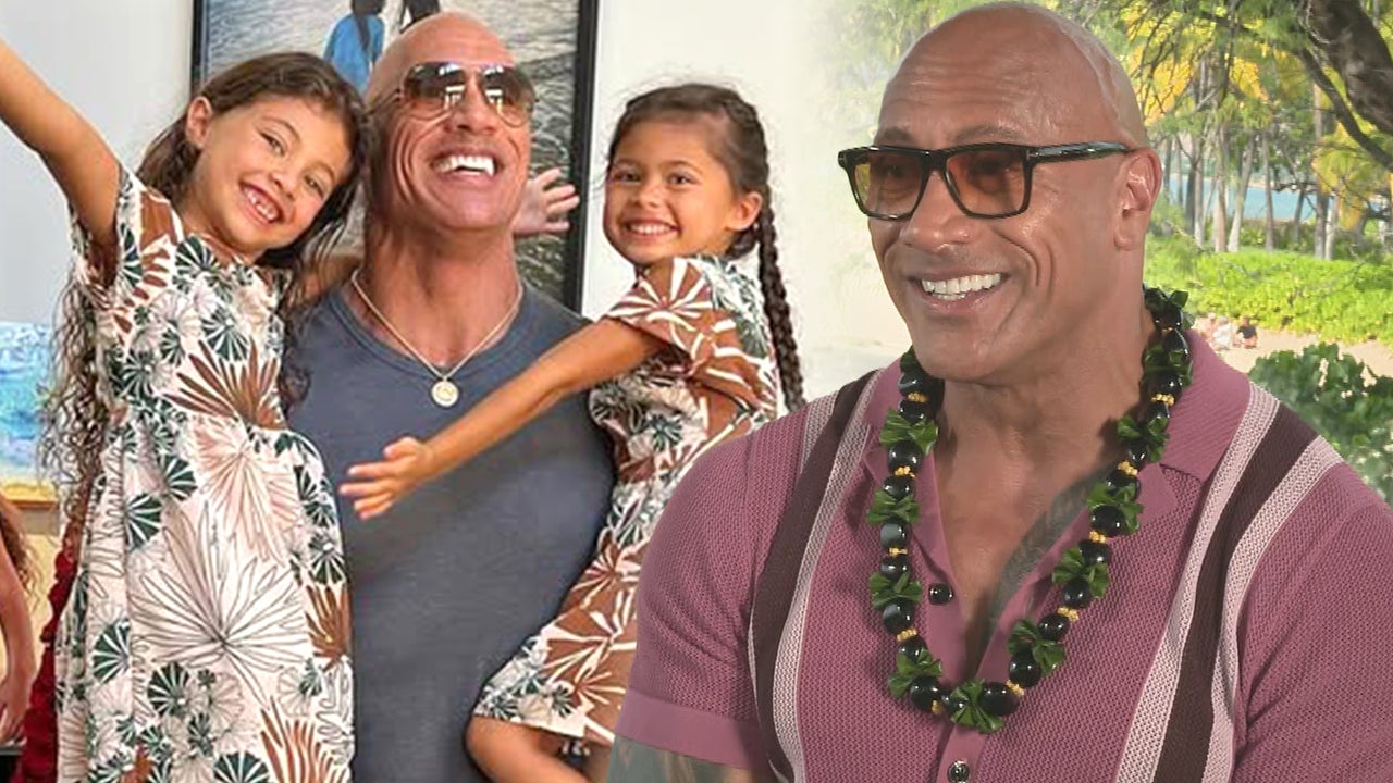 ‘Moana 2’: Dwayne Johnson Reacts to Daughters Jazzy and Tiana’s Acting ...