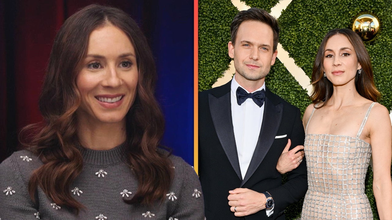 Troian Bellisario E Pais Patrick J. Adams And Troian Bellisario Are