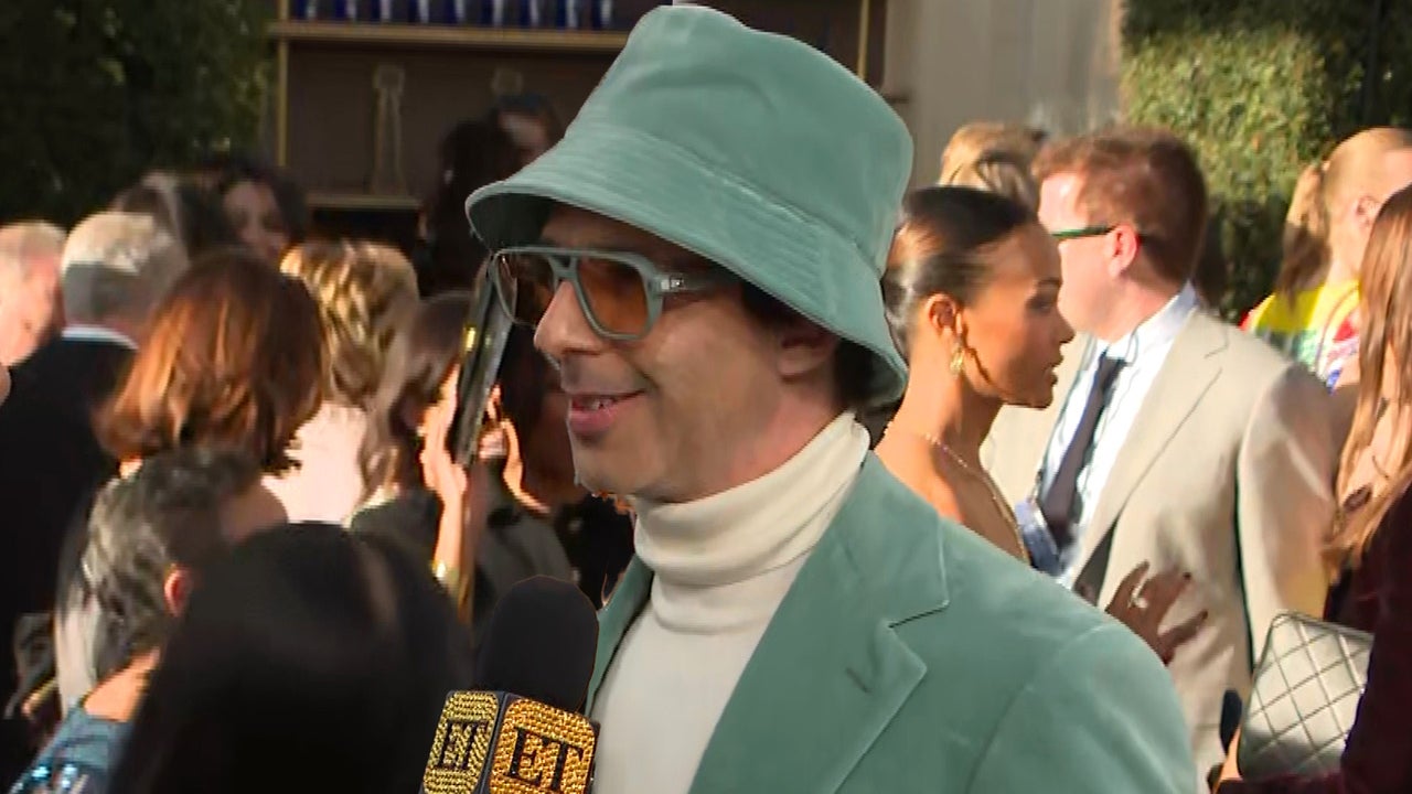 Why Jeremy Strong Wore a Fuzzy Bucket Hat Look at 2025 Golden Globes ...