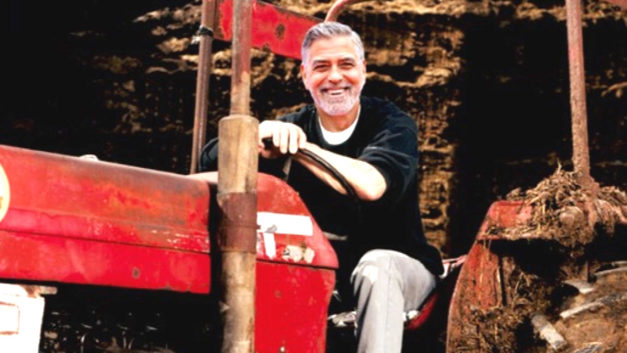 George Clooney's ‘Normal Life’ Includes Driving a Tractor on His French ...