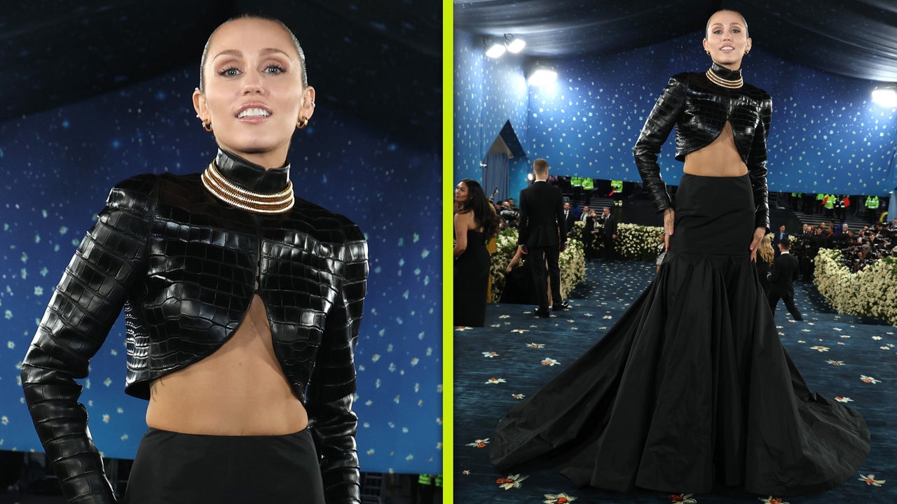 Miley Cyrus Bares Her Abs in Met Gala Return