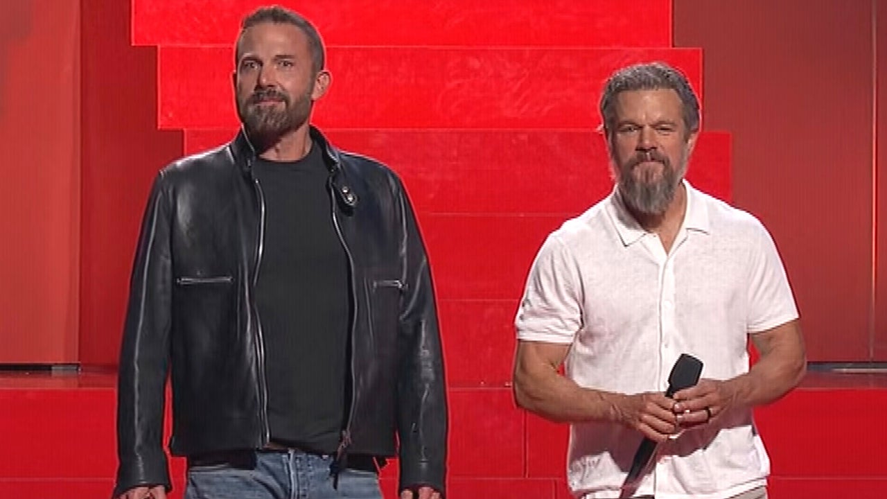 Ben Affleck Roasts Matt Damon for His 'The Odyssey' Beard