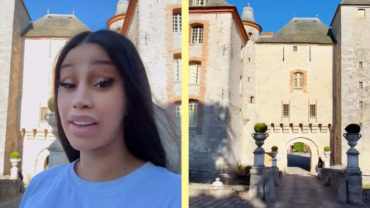 Inside Cardi B’s Lavish French Castle Getaway with Stefon Diggs