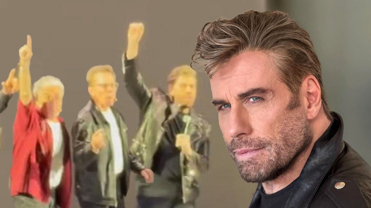 John Travolta Surprises 'Grease' Sing-Along Dressed as Danny Zuko!