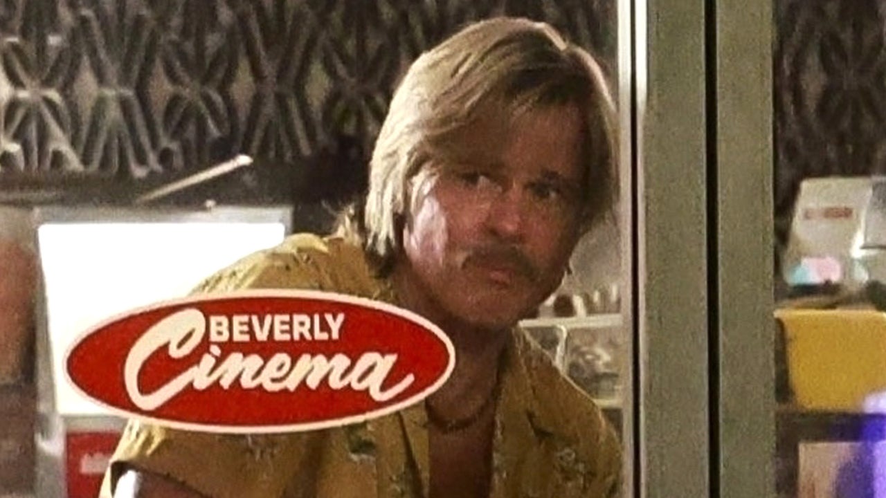 Brad Pitt Is Back as Cliff Booth! First Look at ‘Once Upon a Time... in ...