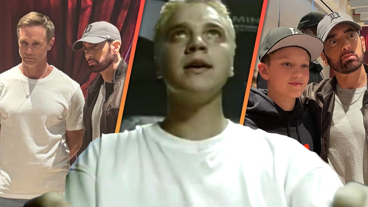 Eminem Has 'Stan' Moment With Music Video Star Devon Sawa's Son!