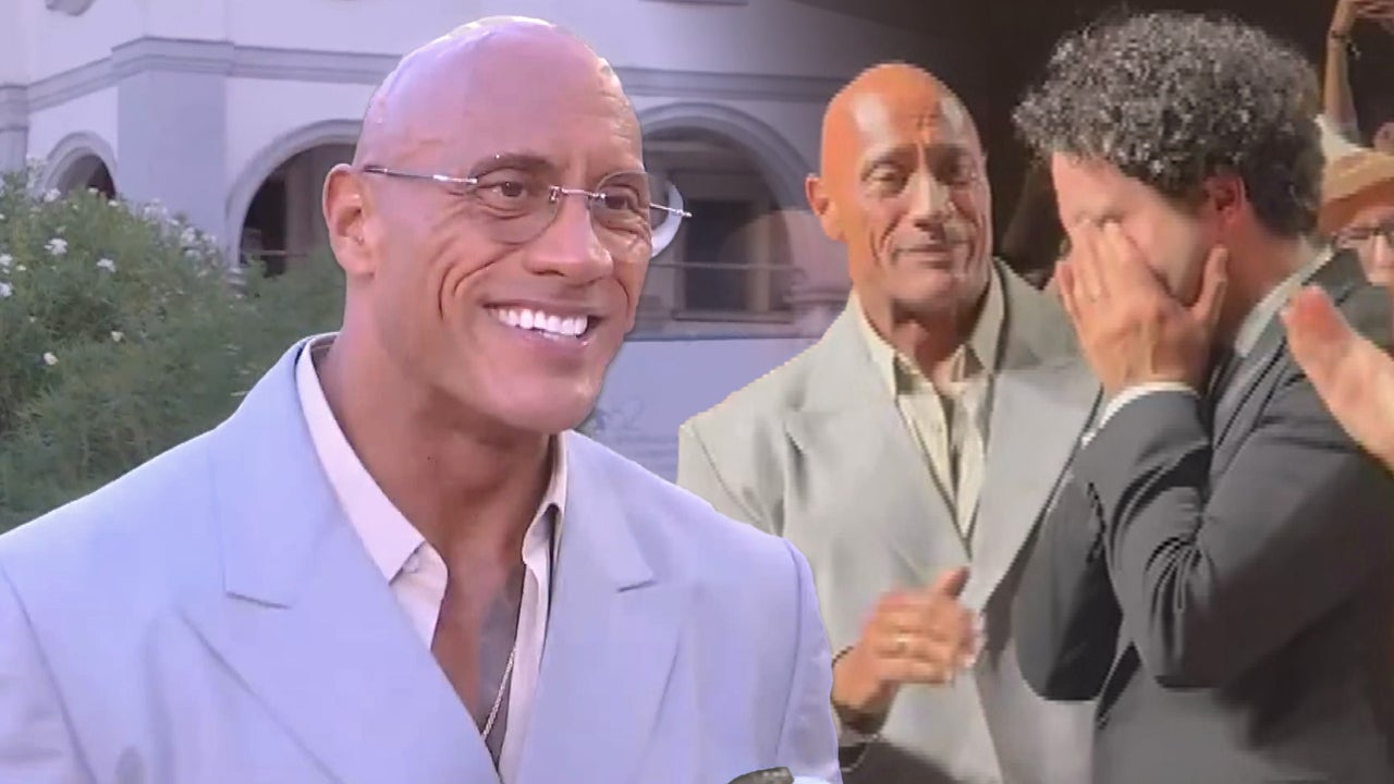 'The Rock' Johnson Moved to Tears After 15-Minute Ovation at Venice ...