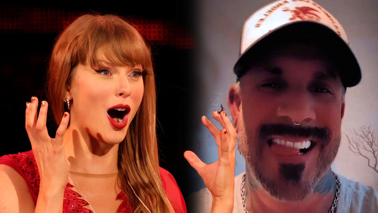 Taylor Swift Fangirls Over AJ McLean and 'Elizabeth Taylor'-Backstreet ...