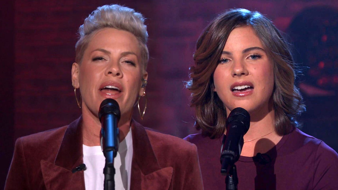 Pink and Daughter Willow Duet as Singer Guest Hosts 'The Kelly Clarkson ...